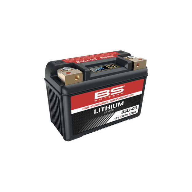 מצבר ליתיום BSLI-03 | ציוד לאופנועים ולרוכב | אבזריון אביזרים לרוכב